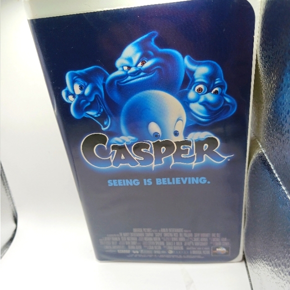 MCA | Media | Casper Vhs 995 Seeing Is Believing Movie Mca Clamshell Case | Poshmark